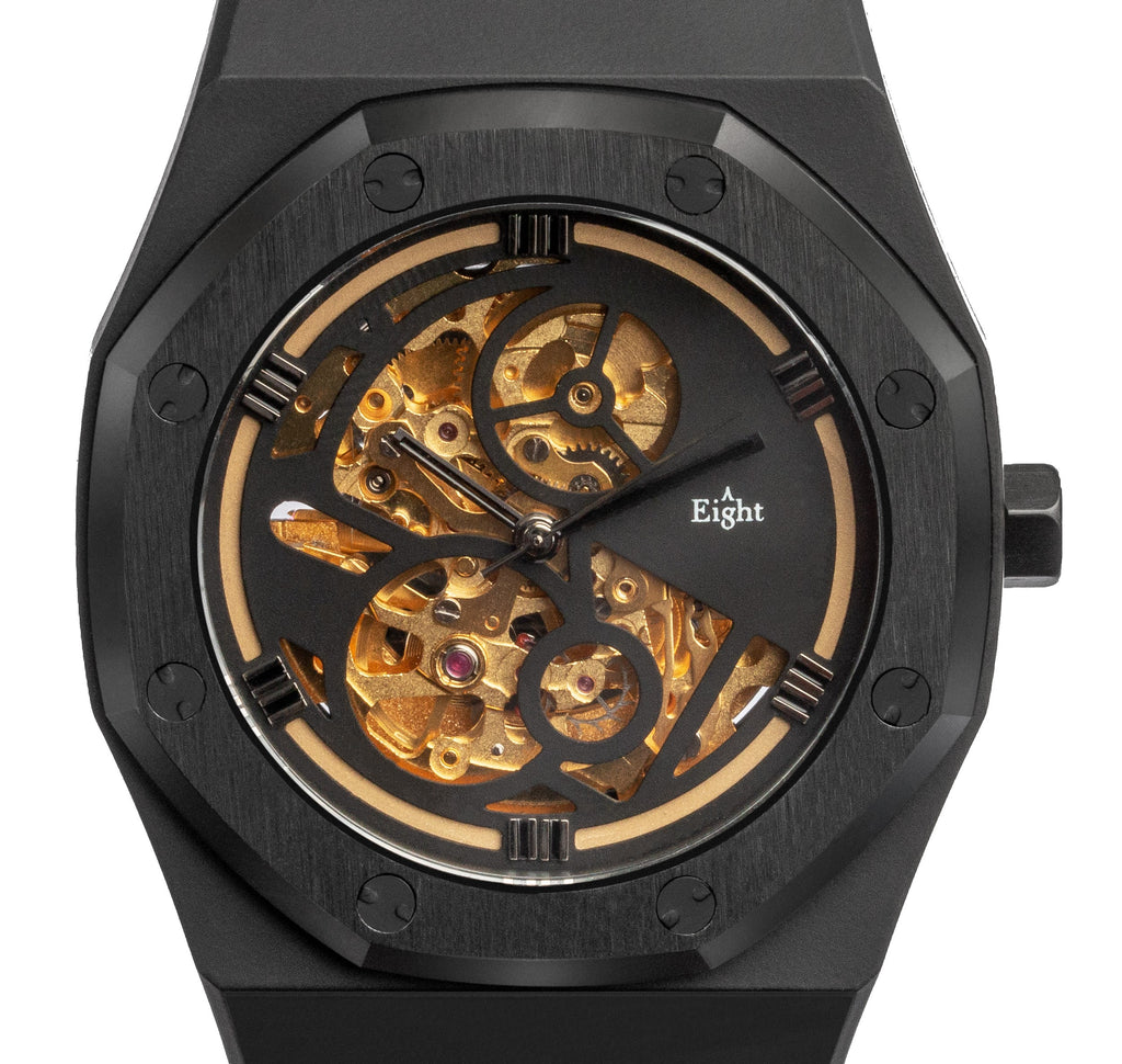 Gold Skeleton Eight Watch – eightwatch