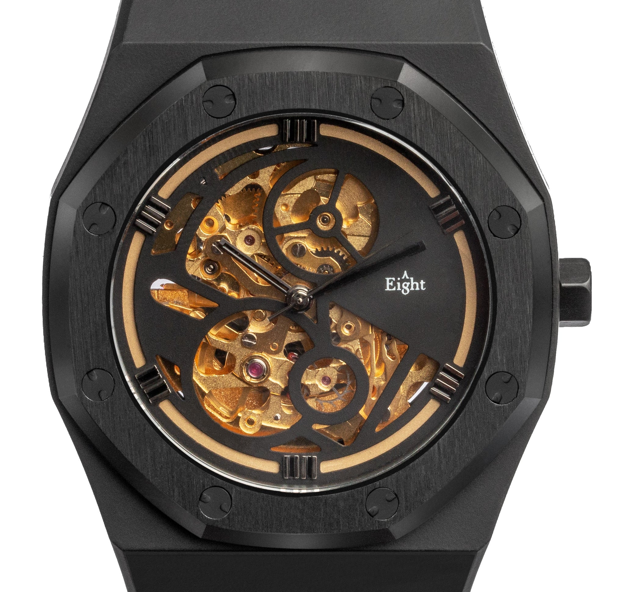 Gold Skeleton Eight Watch – eightwatch